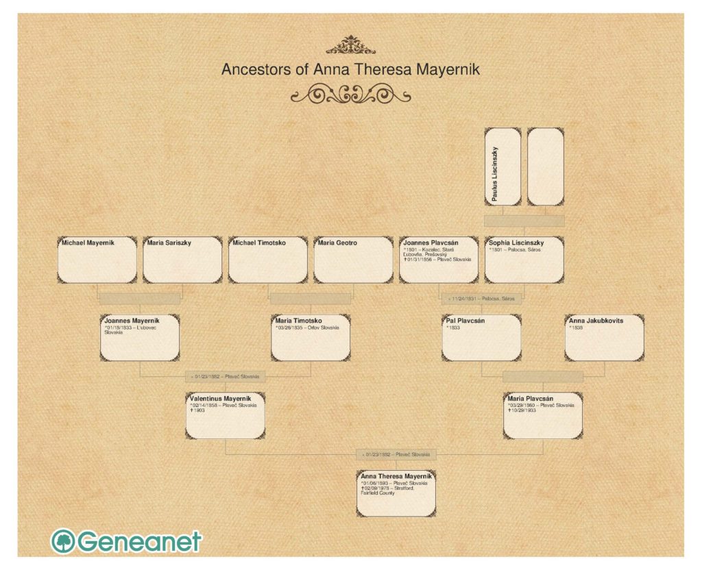 Mayernik Family Tree | Family History